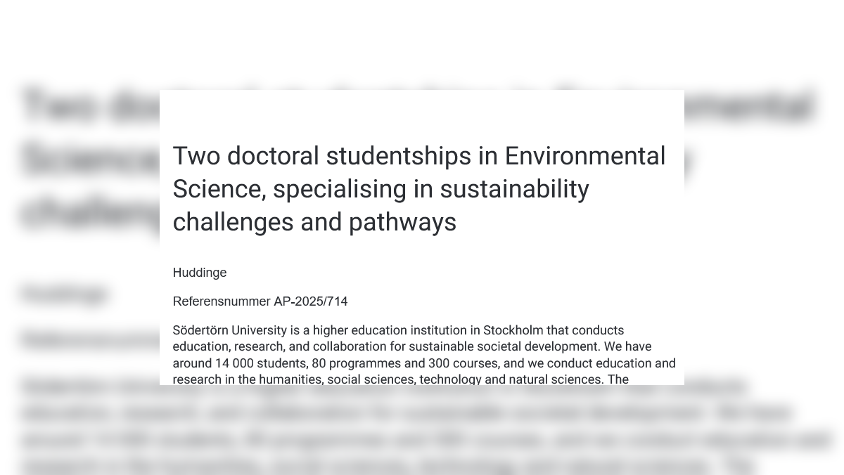 specialising in sustainability challenges and pathways ...